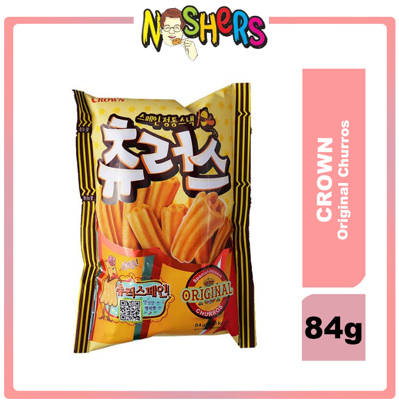 Noshers Crown Original Churros Korean Snacks 84g | Lazada PH