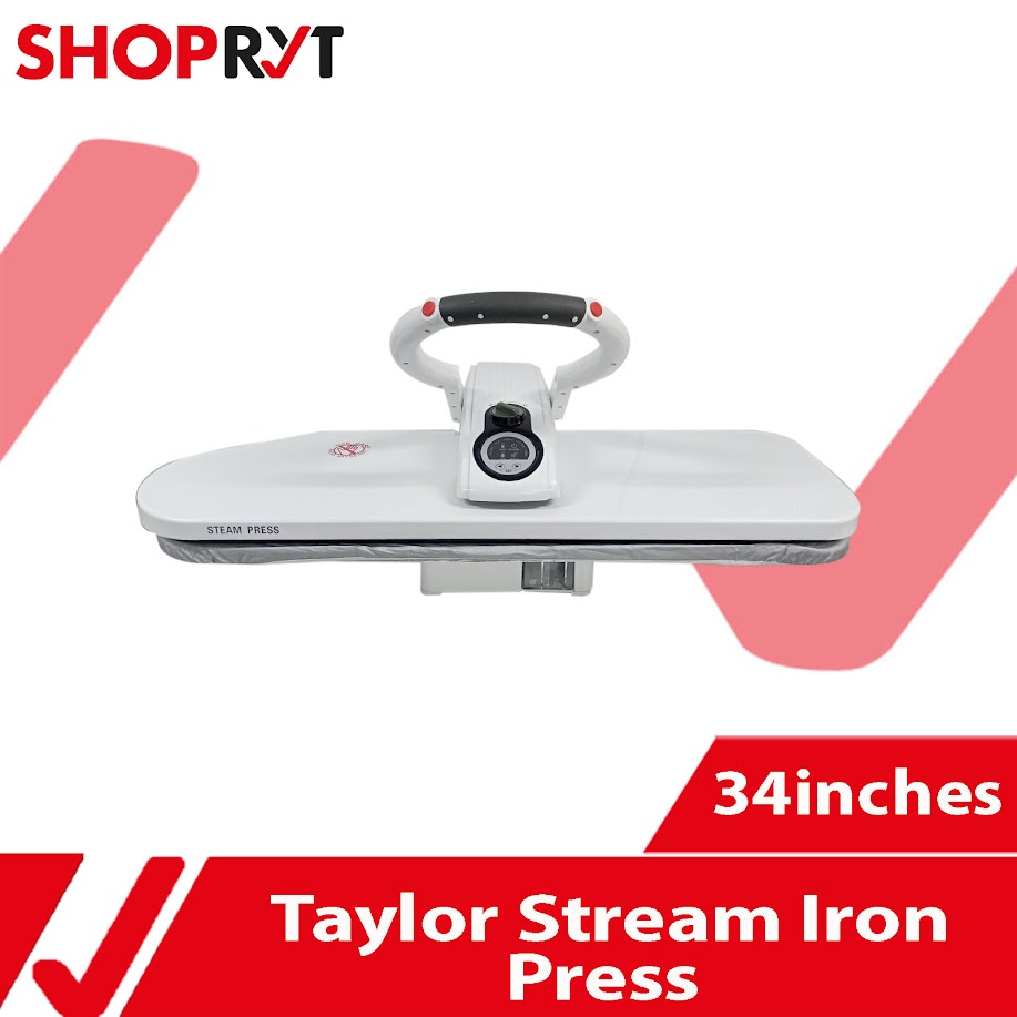 Taylor Steam Press TSP-34 Elecronic Steam Ironing Board Press with ...