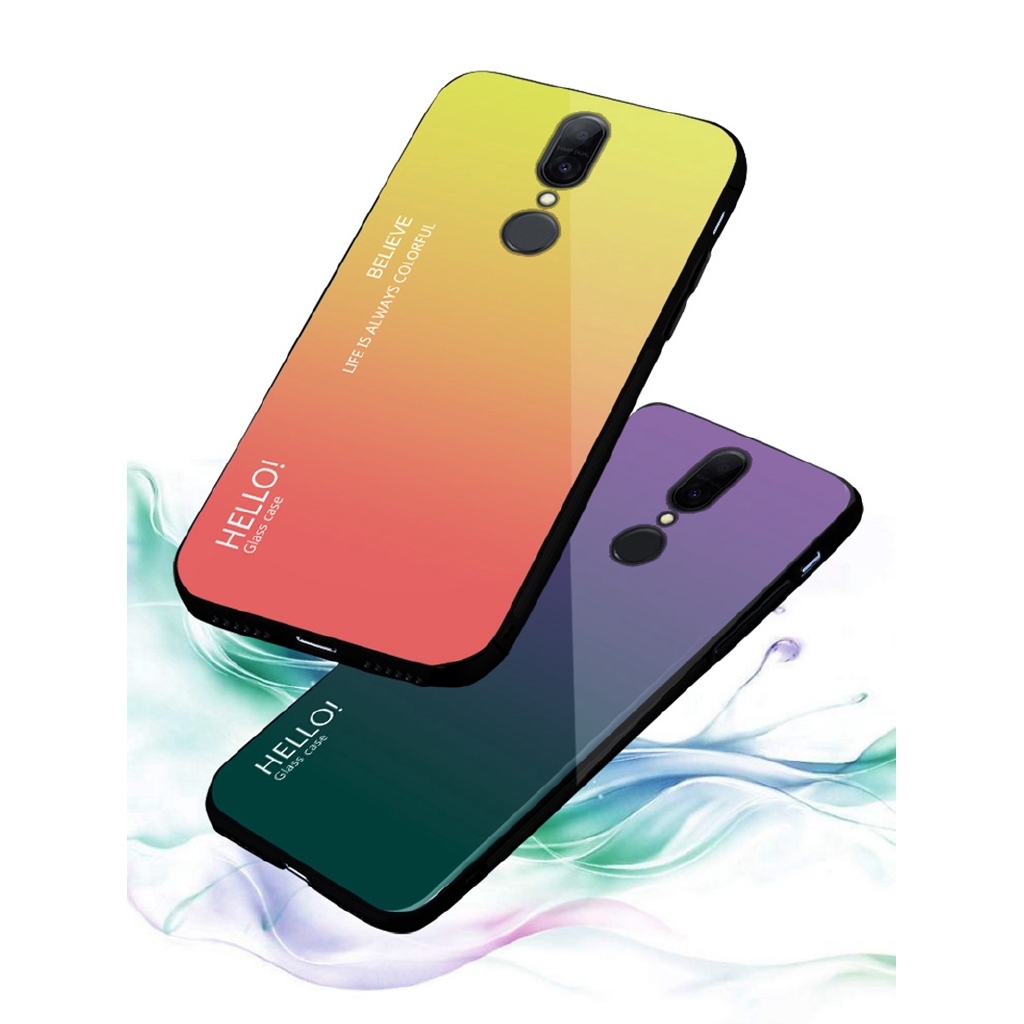 For 360 N6 Pro Case Gradient Tempered Glass Soft Frame Cover | Lazada PH