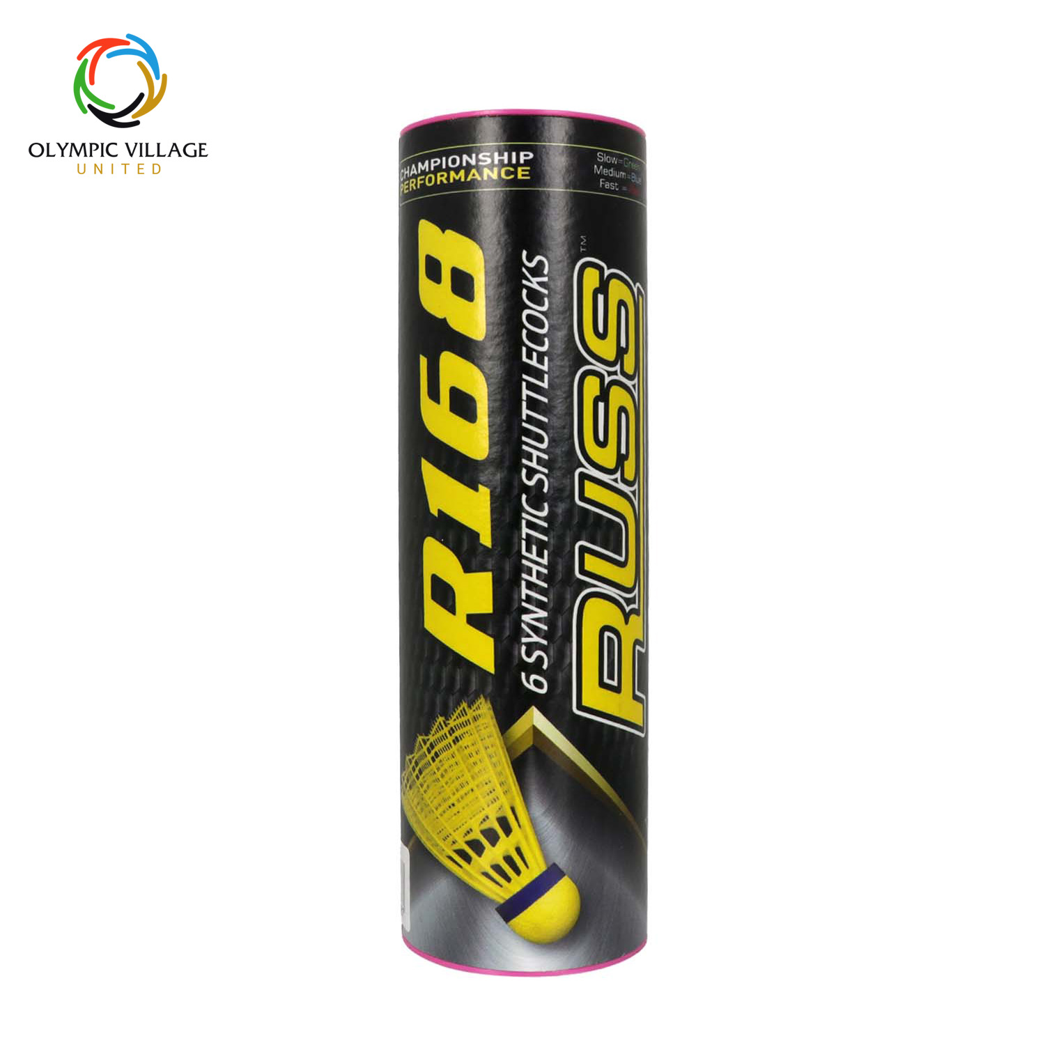 Russ 168 Synthetic Shuttlecocks (6 Pieces) | Lazada PH