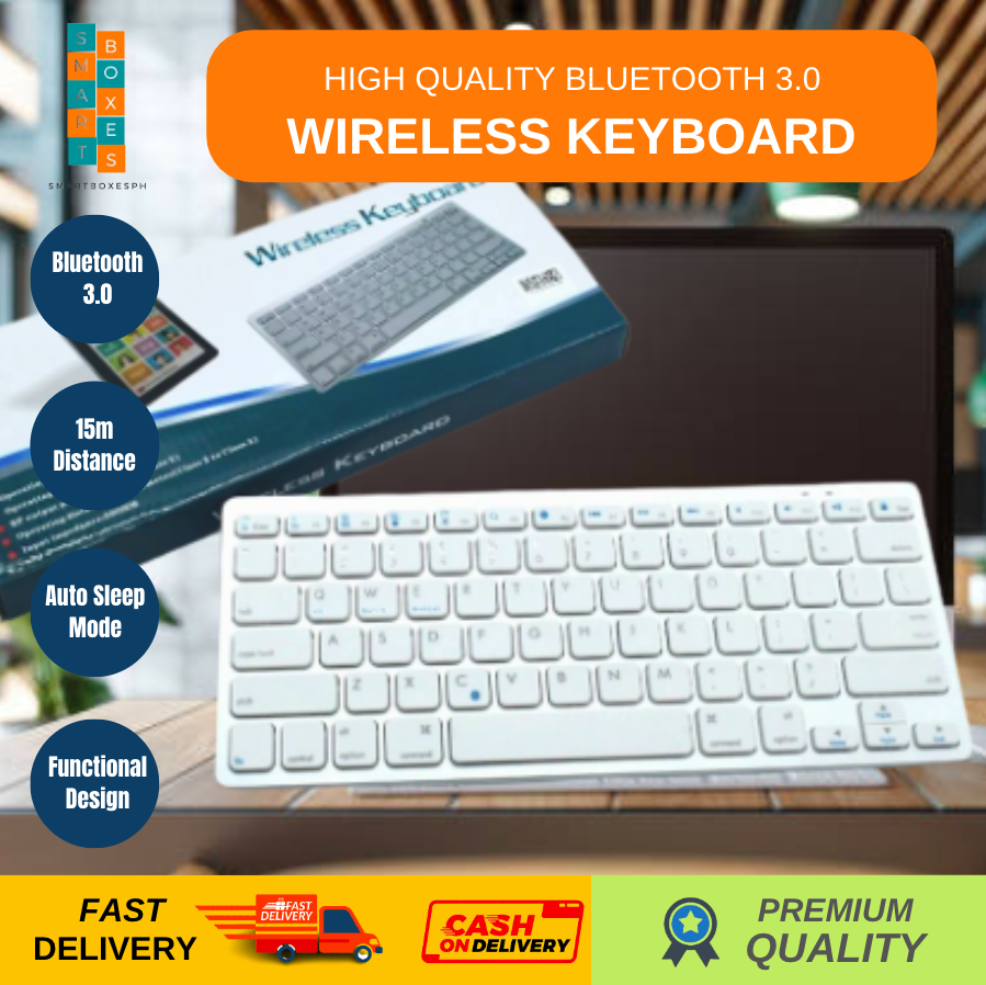 SmartBoxesPH - Stylish Modern Handy Wireless Keyboard Wireless ...