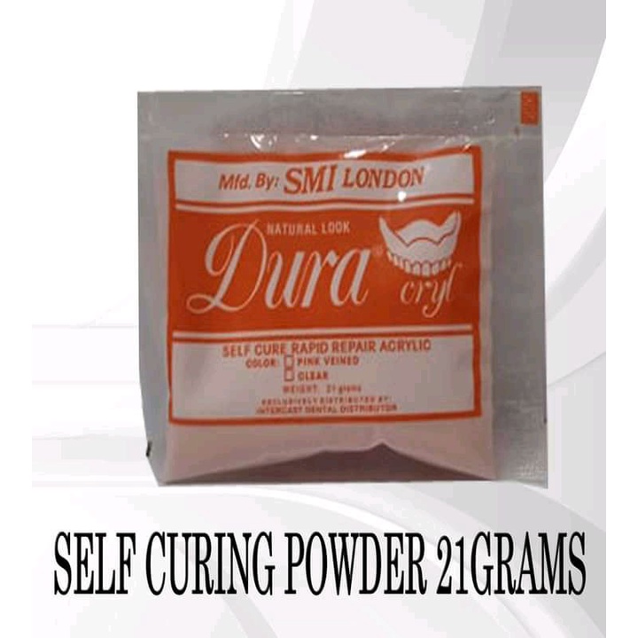 Dura Self Curing Powder Pink 21g per pack easy dry.ABT | Lazada PH