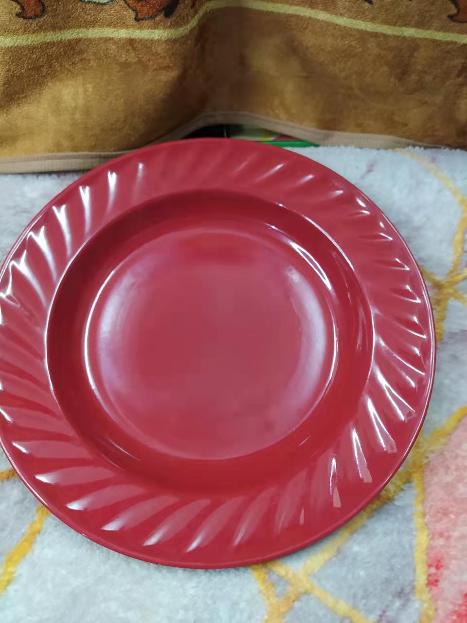JAPANESE RED/BLACK PLATE | Lazada PH