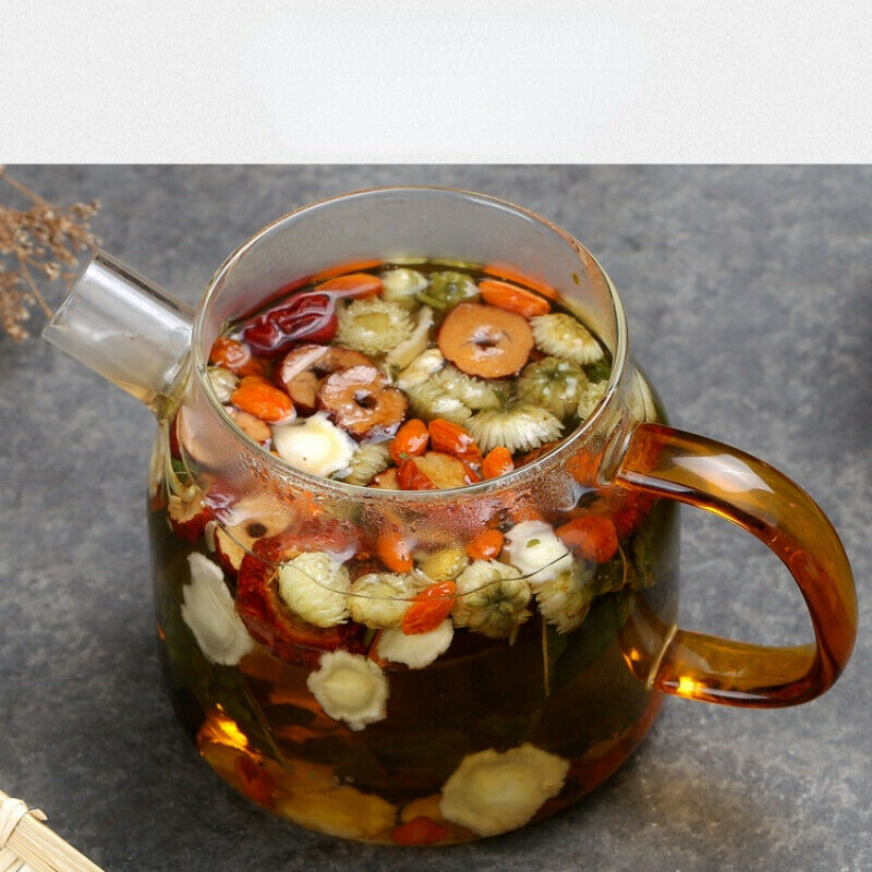 120g Ginseng Eight Treasure Tea Shanzha Taiju Hongzao Huangjing Gouqi ...