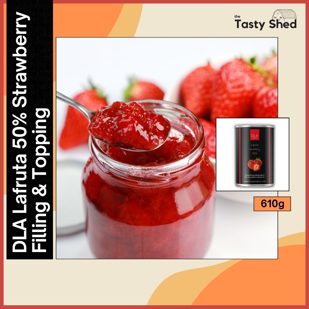 DLA Lafruta 50% Strawberry Filling and Topping (610g) | Lazada PH