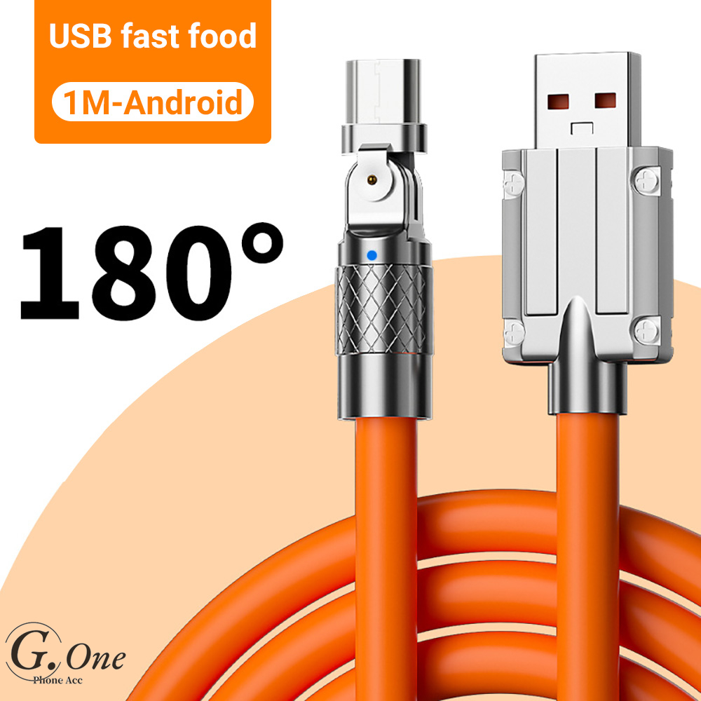 COD 180°120W Rotatable Super Fast Charging Cable 6A Gaming Zinc alloy ...