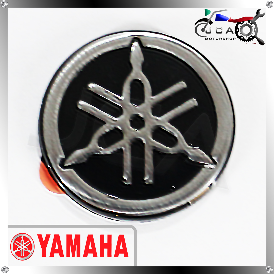 ORIGINAL YAMAHA EMBLEM - SILVER (3CM) | Lazada PH