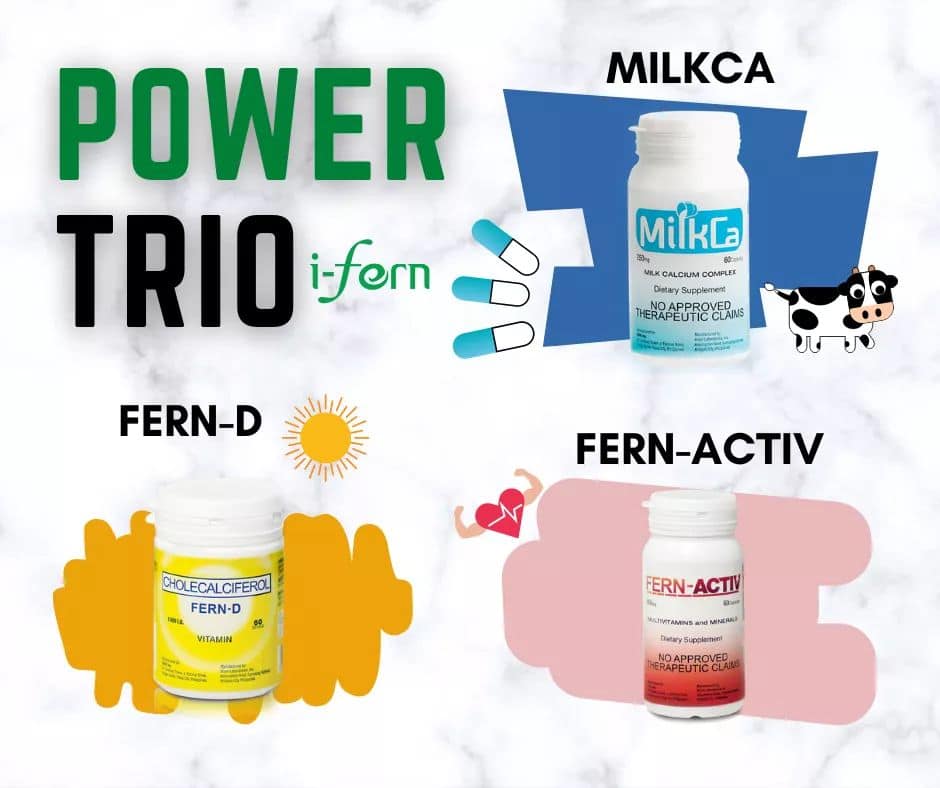 Power Trio Fern D Miracle 60's , Fern Activ 60s , Milkca 60s | Lazada PH