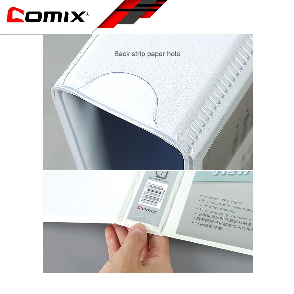 Comix PVC 3 D Ring Binder A4 Size | Lazada PH