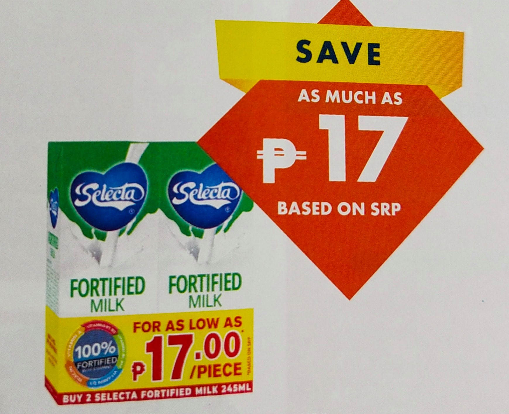 Selecta Fortified Milk 245ML - Set of 2s | Lazada PH