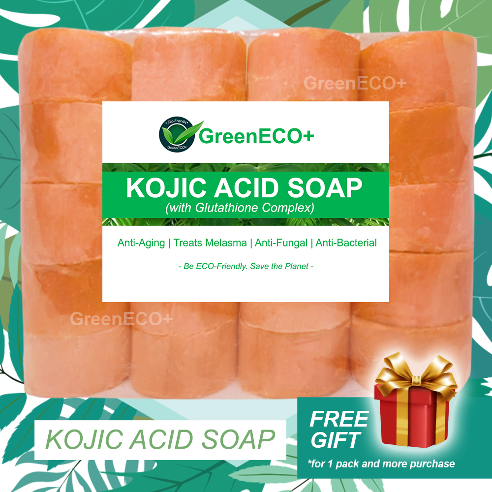 [ORIGINAL] Kojic Acid Soap with Glutamansi and Baking Soda by GreenEco+ ...