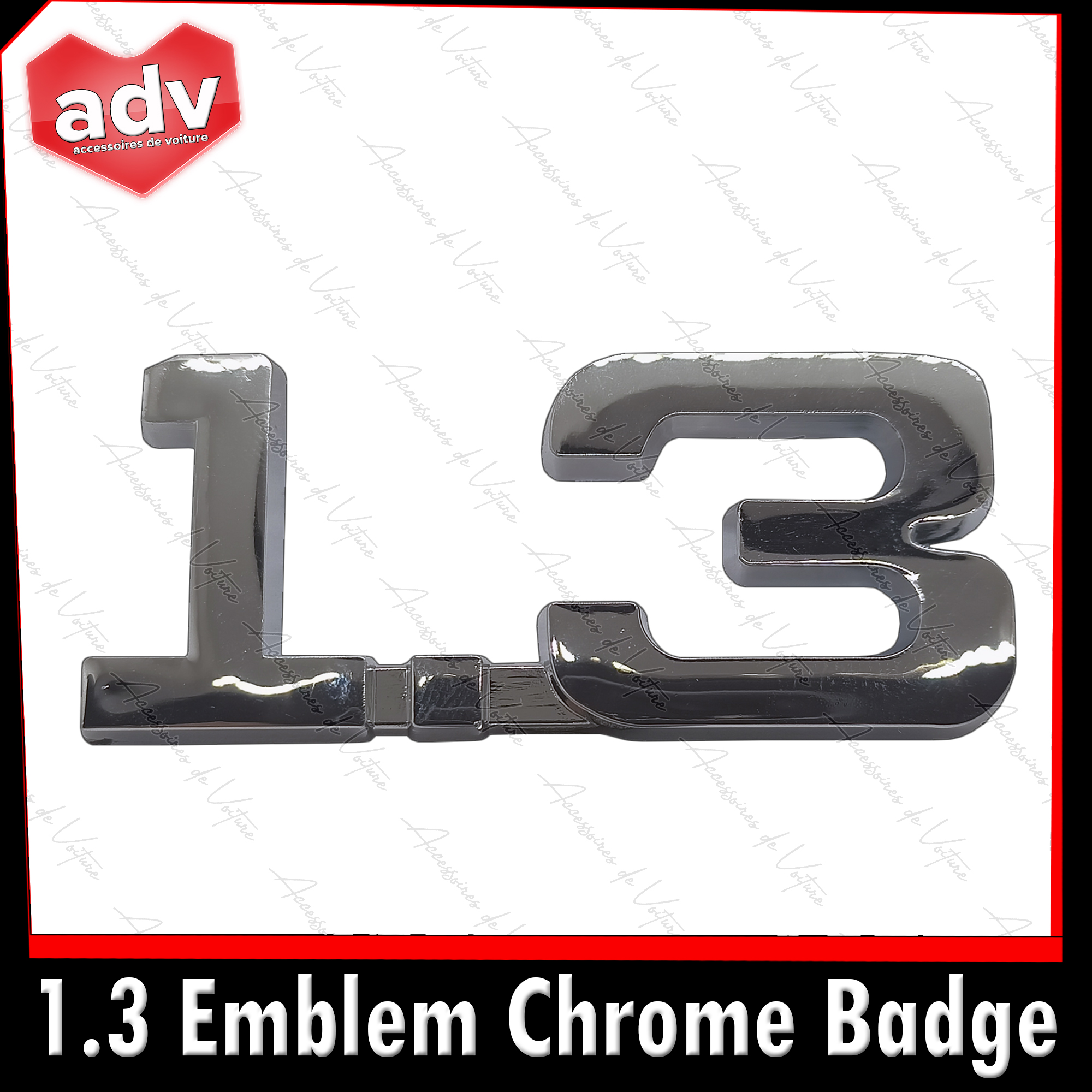 1.3 Emblem Chrome Badge | Lazada PH