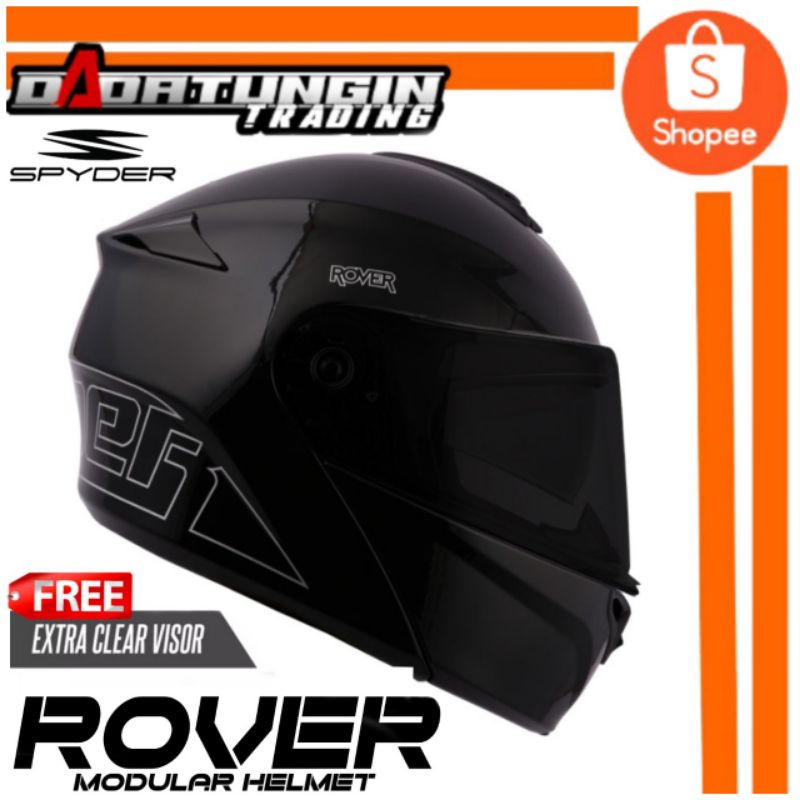 SPYDER Rover Modular Helmet + FREE Extra Clear Visor | Lazada PH