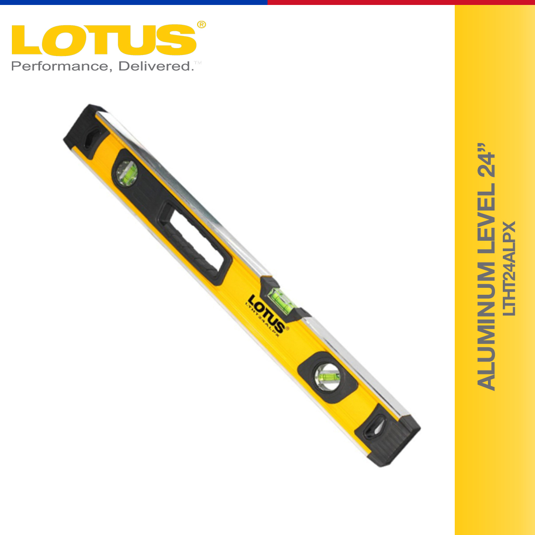 Lotus Aluminum Level 24" | LTHT24ALPX - Measuring & Leveling | Lazada PH