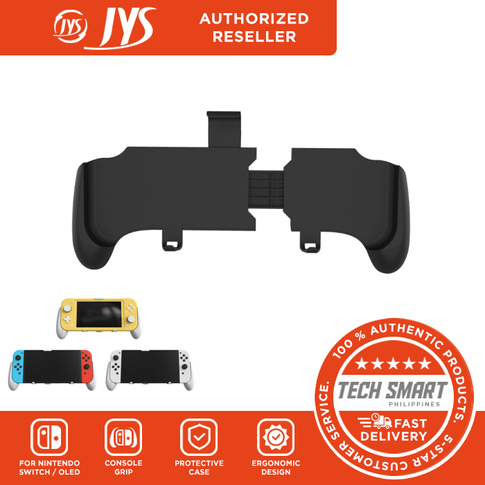 JYS NS-183 Console Grip for Nintendo Switch / Switch OLED / Switch Lite Two-In-One Grip Holder ...