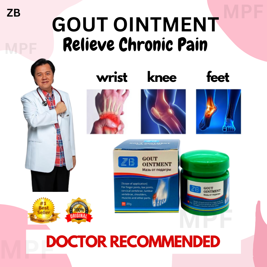 100% ORIGINAL Gout Ointment Cream Treatment Relief for Joint Knee Pain ...