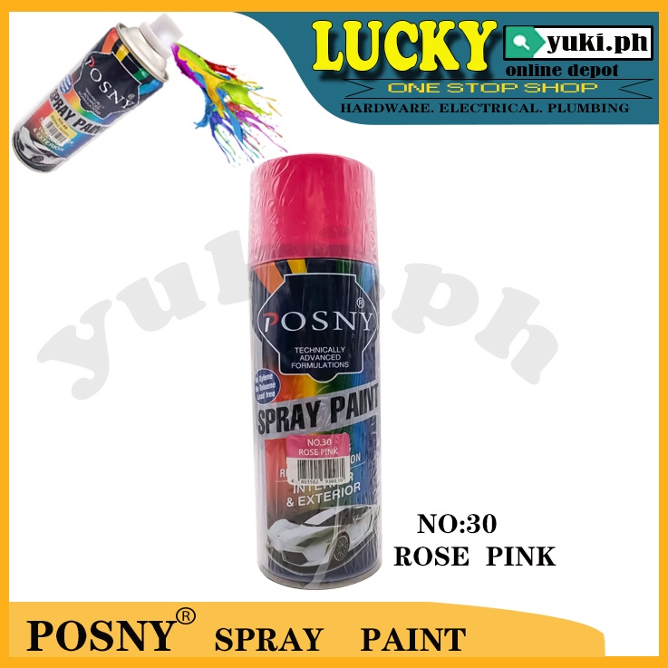 POSNY SPRAY PAINT TECHNICALLY ADVANCED FORMULATION 400g | Lazada PH