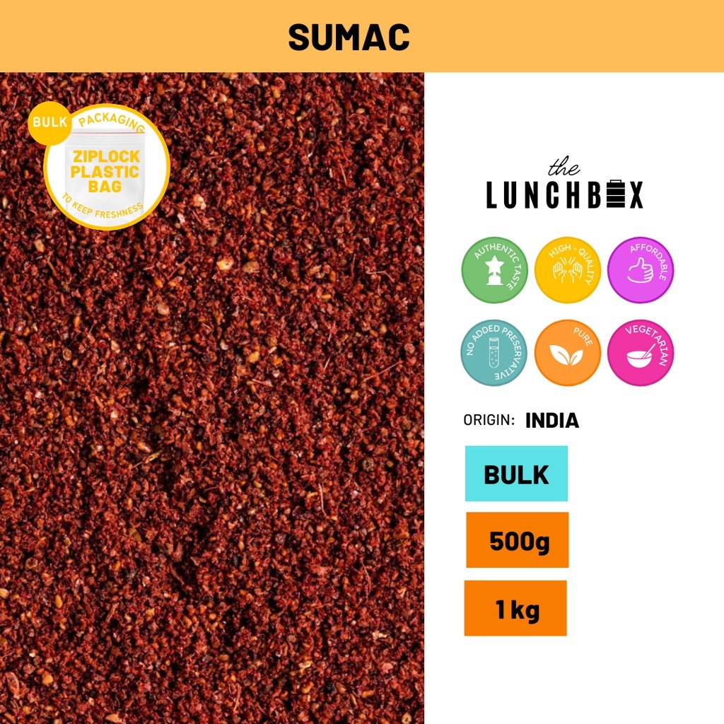 Sumac spice powder - Bulk 500g 1kg (Authentic Herbs Spices) | Lazada PH