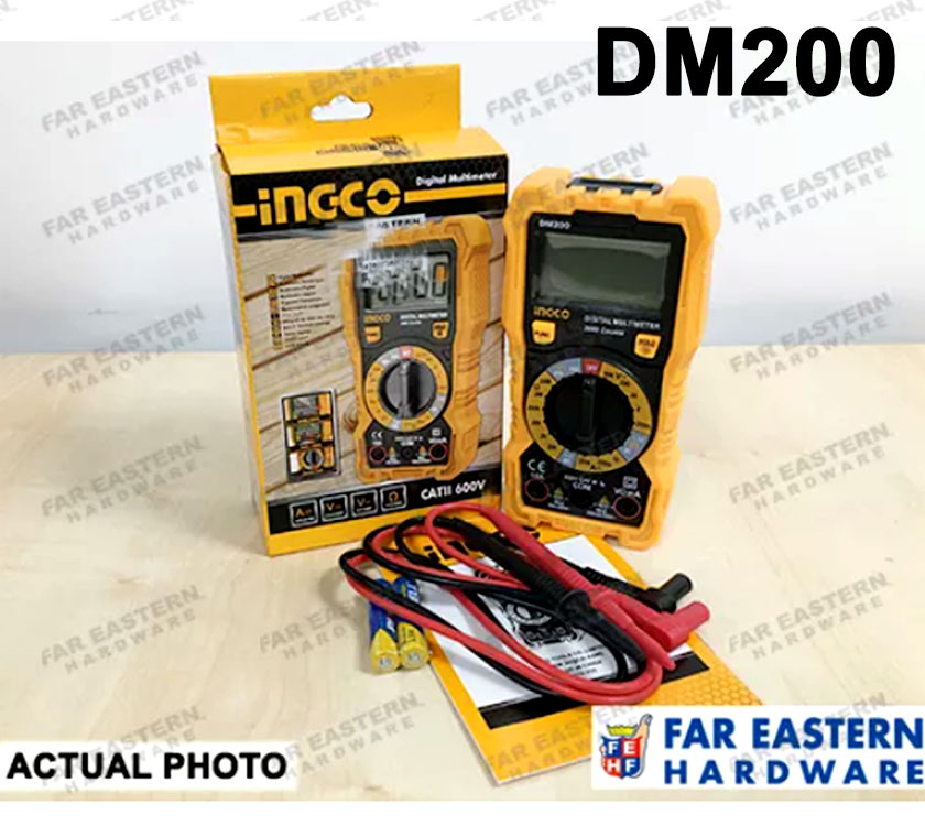 INGCO Digital Multimeter Electrical Tester INMT | Lazada PH