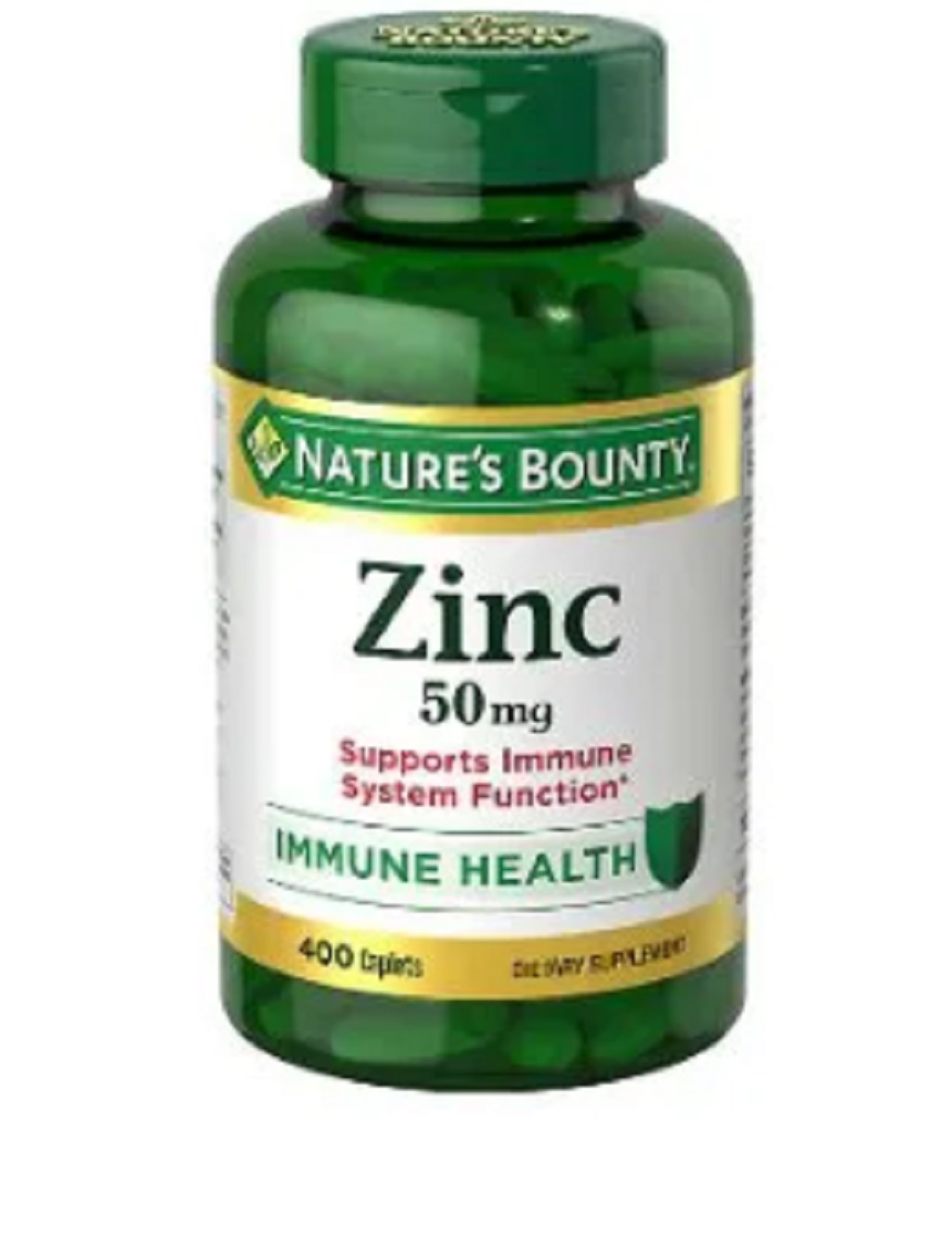 (100% Authentic) Nature's Bounty Zinc supporting immune function ...