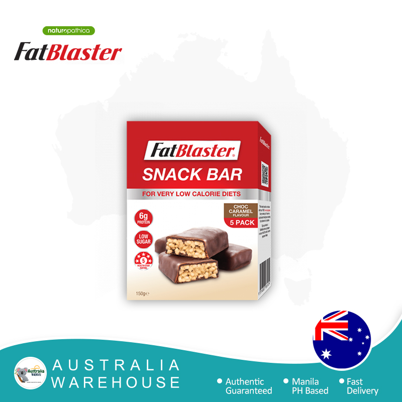 Naturopathica Fatblaster Choc Caramel Crunch Bar 5 x 30g | Lazada PH