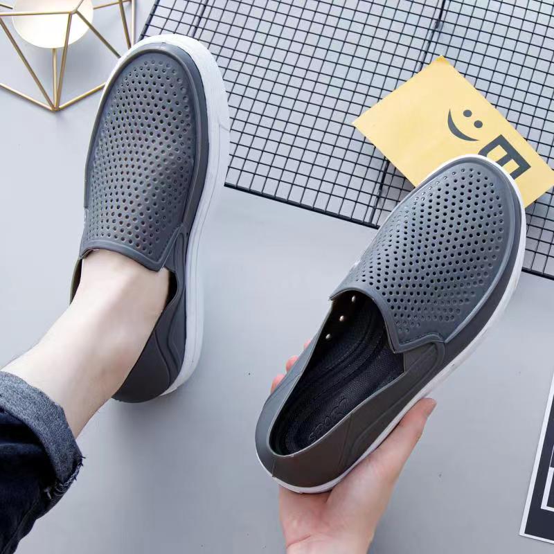 MEN'S Fashion clog hole style switfwater mesh beach halfshoes for all ...