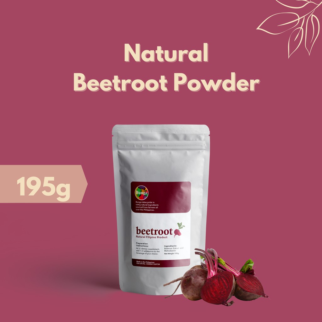 【new】 Natural Beetroot Powder (195g 1kg) | Lazada PH