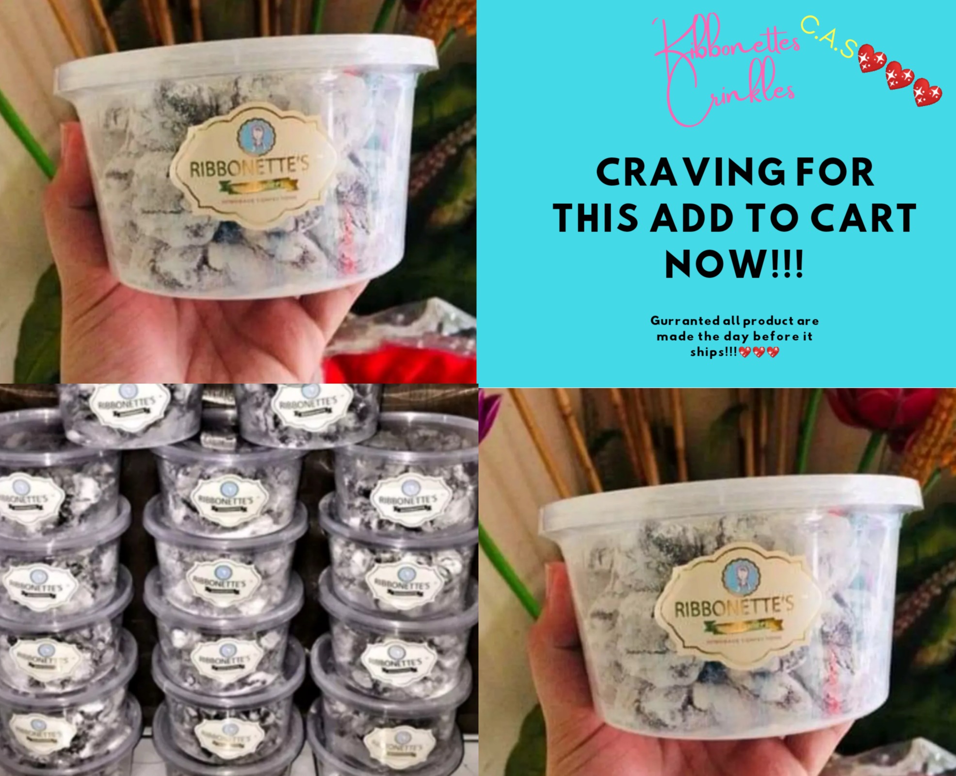 (BUY 1 TAKE 1) Craving Ribbonettes Crinkles Homemade Confections ...