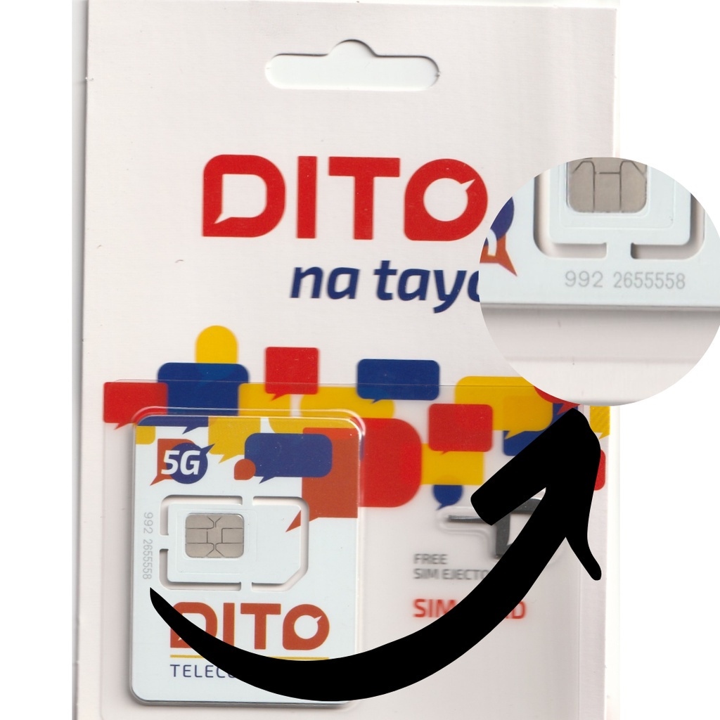 BATCH 4 DITO VANITY SIM Special Number Easy to Memorize SEALED ( 3GB ...