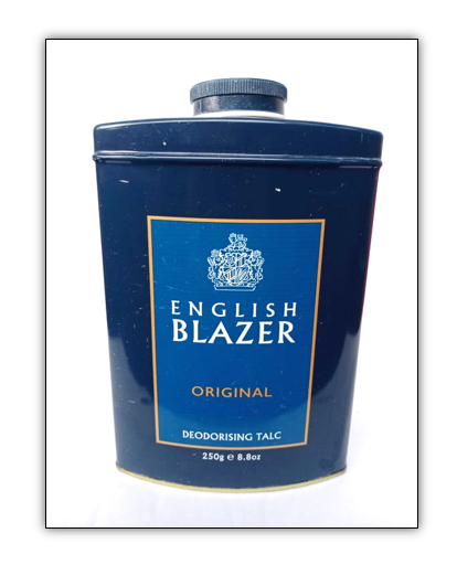 English Blazer ORIGINAL,LONDON Deodorizing Talc 250g (Imported ...