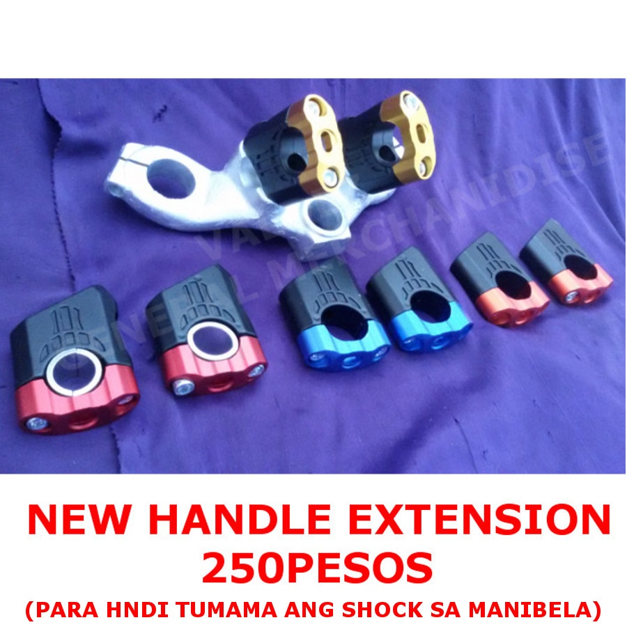 Handle Bar Extension and Riser for TMX, BARAKO, YTX, Motorstar,Rusi,STX ...