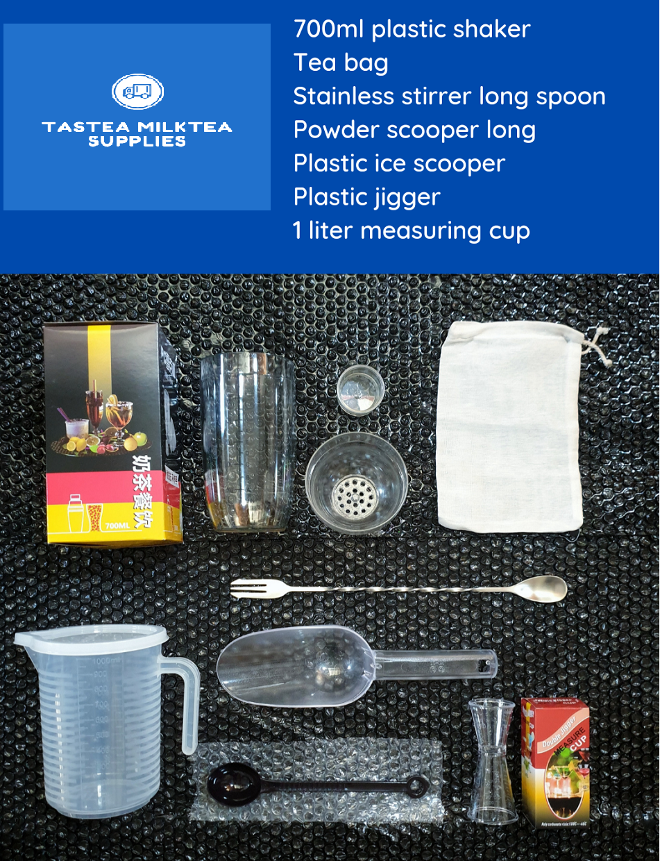 MILK TEA TOOLS AND UTENSILS BARTENDER TOOLS JUICE SHAKER BOTTLE 700ML ...