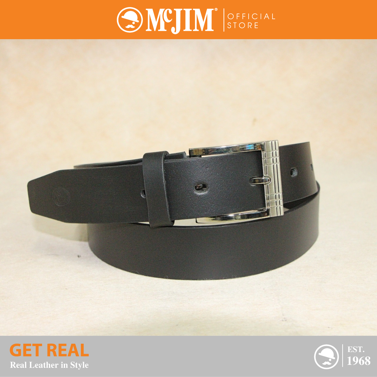 McJim Classic Leather Belt | Lazada PH