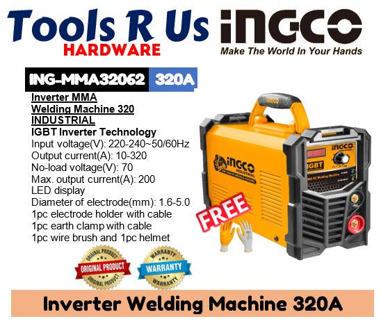 INGCO Welding Machine 320 Industrial 320A ING-MMA32062 | Lazada PH