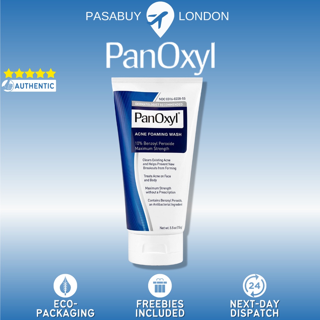 Immediate delivery On-Hand PanOxyl | Foaming 10, Creamy 4 Acne Wash ...