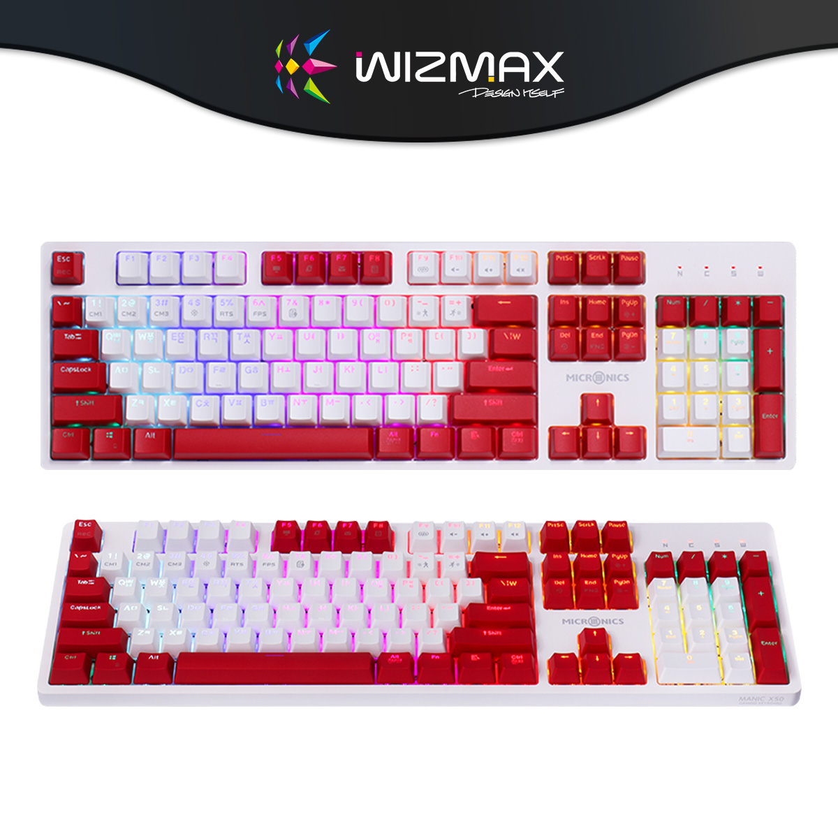 Manic X50 Gaming Mechanical Keyboard | Lazada PH