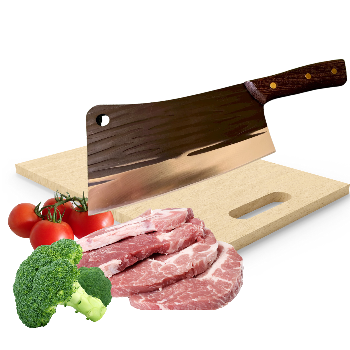 Butcher Chopping Knife Heavy Duty Stainless Steel | Lazada PH