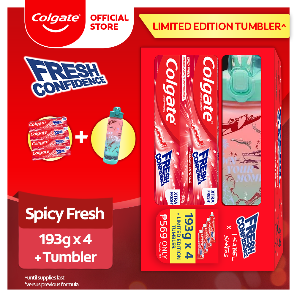 Colgate Fresh Confidence Limited Edition Own Your Moment Toothpaste ...