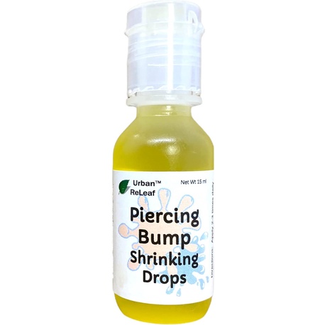 Urban ReLeaf Piercing Bump Shrinking Drops Aftercare Liquid 100% ...