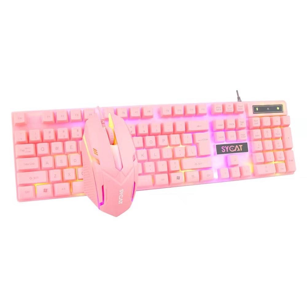 BB Unreal world SYCAT S05 Keyboard Pink Original Explosive mechanical ...