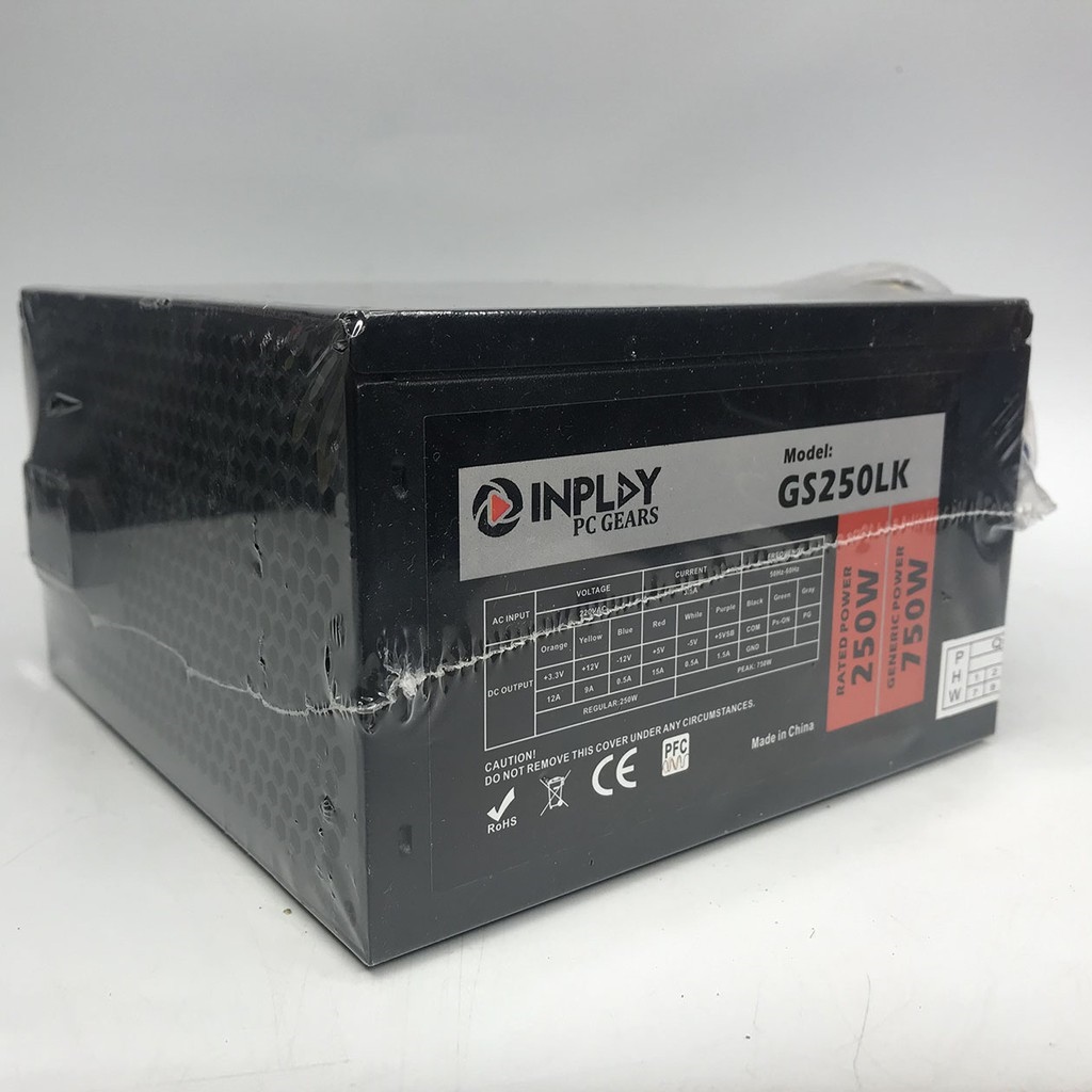 ZZ Gold Digital Store INPLAY GS250LK BIG FAN POWER SUPPLY UNIT/ PSU 750 ...