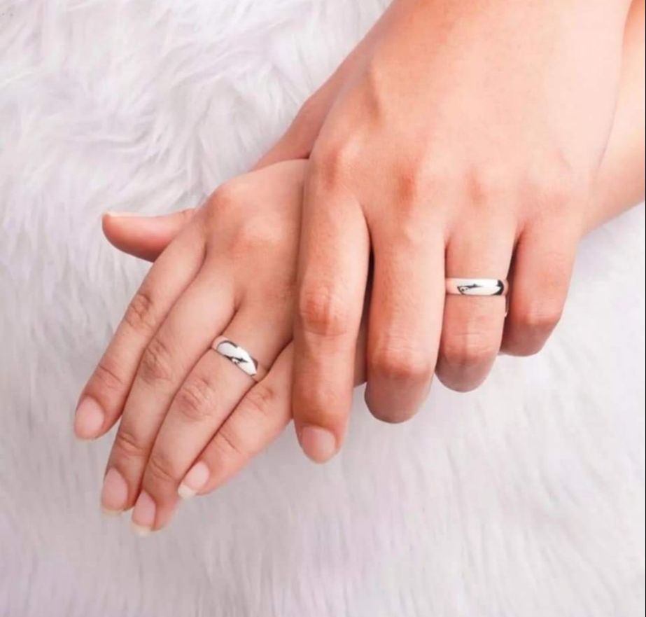JAPAN couple silver rings | Lazada PH