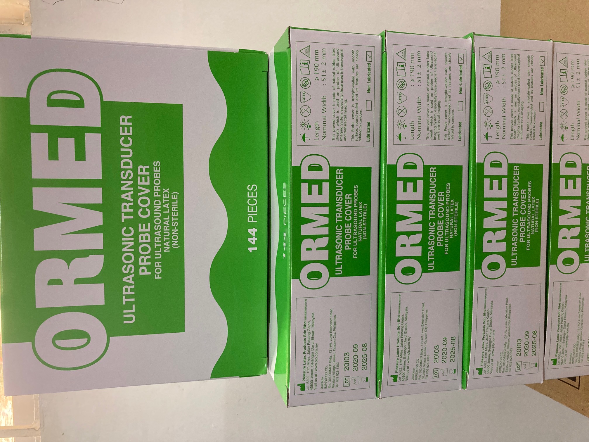 Ultrasound Probe Cover, 144 pcs/box, Ormed | Lazada PH