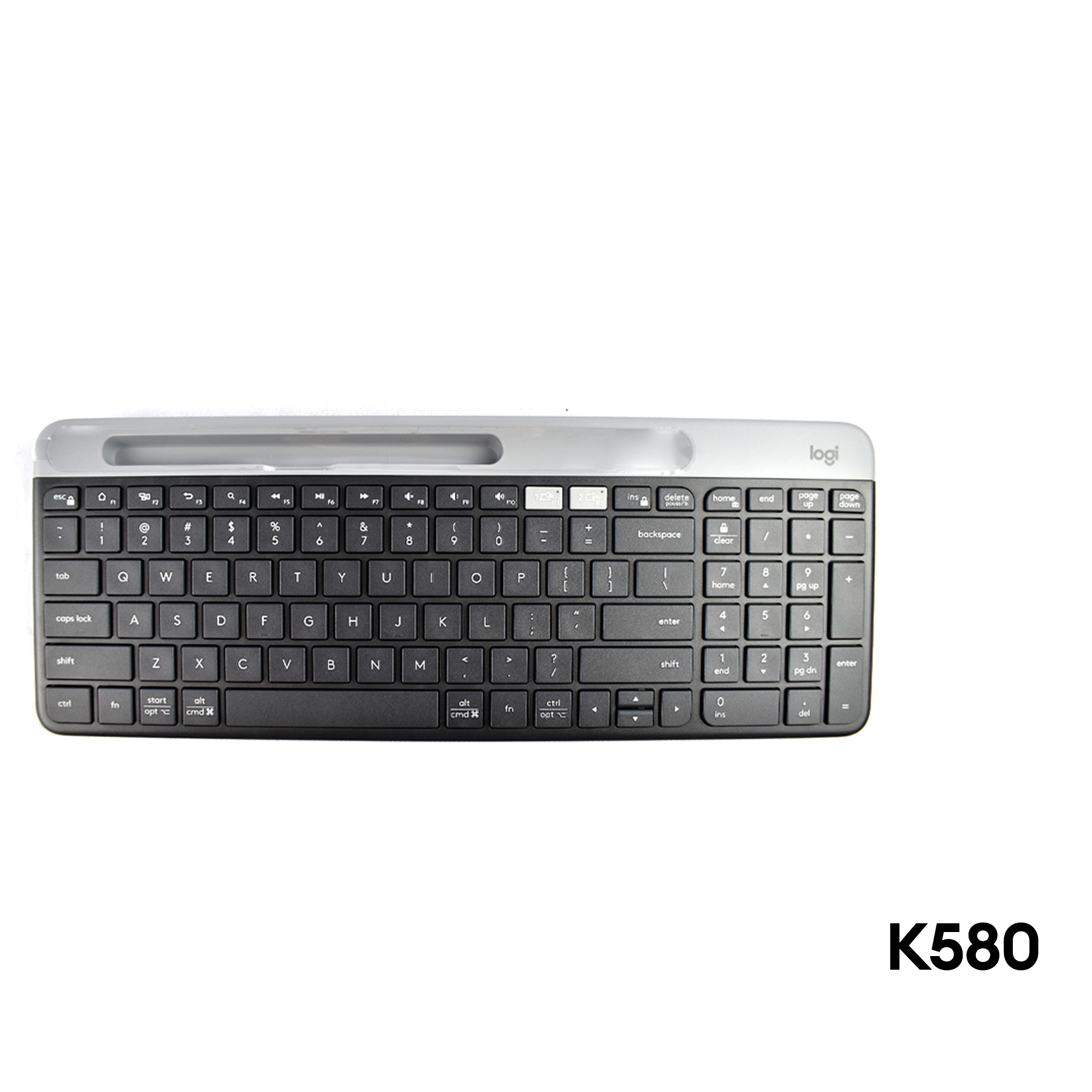 K580 Wireless Ultra Thin Keyboard Dual Mode 2 4g Bluetooth Unifying Office Keyboard For Desktop