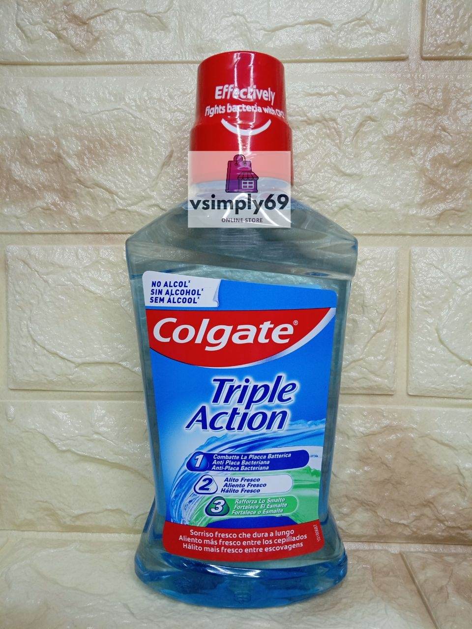 Colgate Triple Action Mouthwash 500mL | Lazada PH
