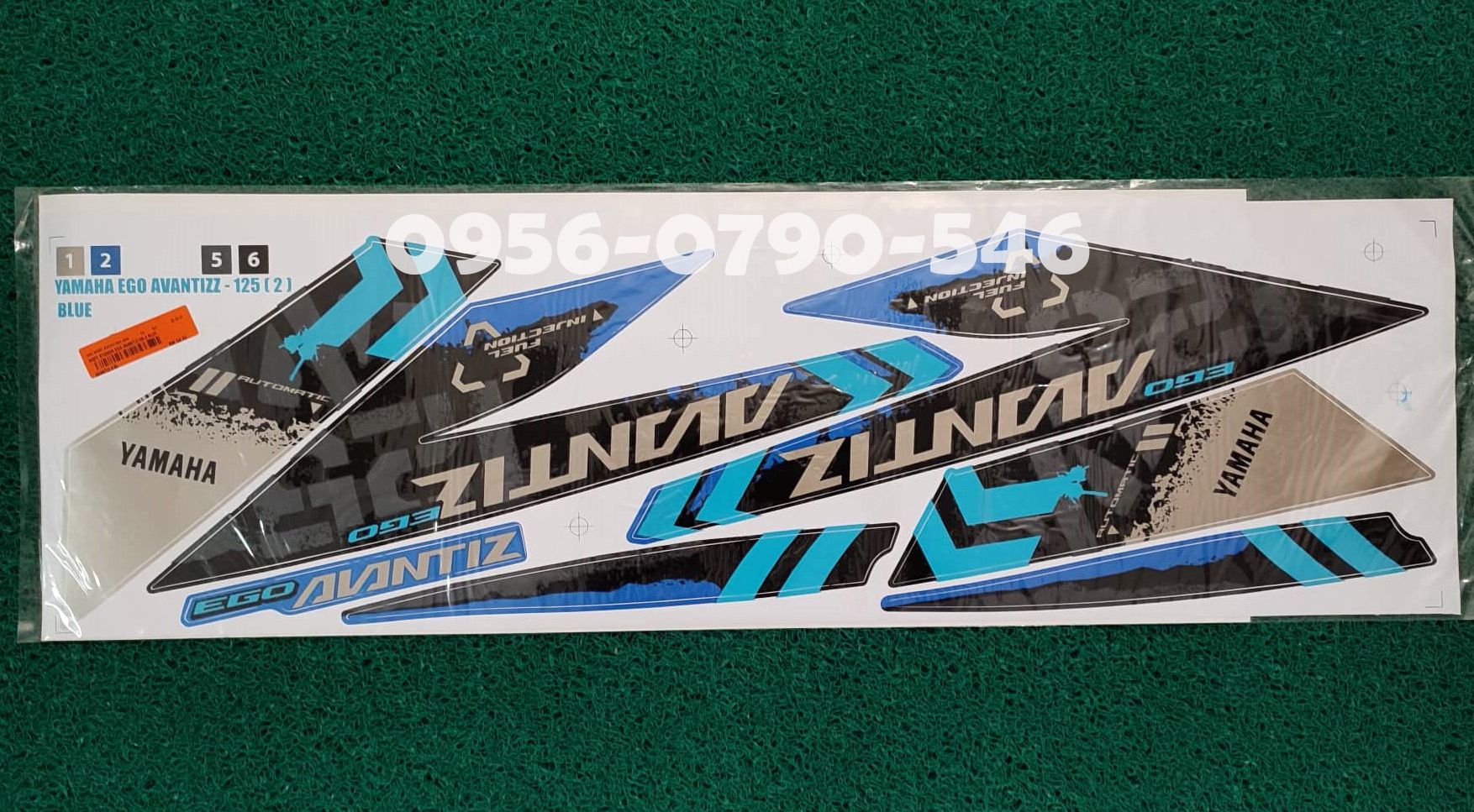 YAMAHA MIO SOULi 125 CYAN Stock Decal/Sticker | Lazada PH