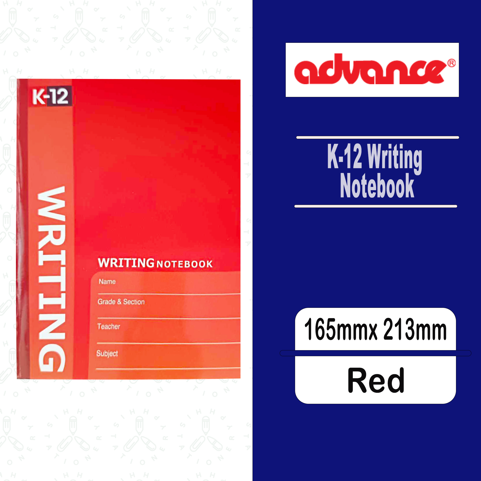 ADVANCE K-12 Writing Notebook - 1pc | Lazada PH