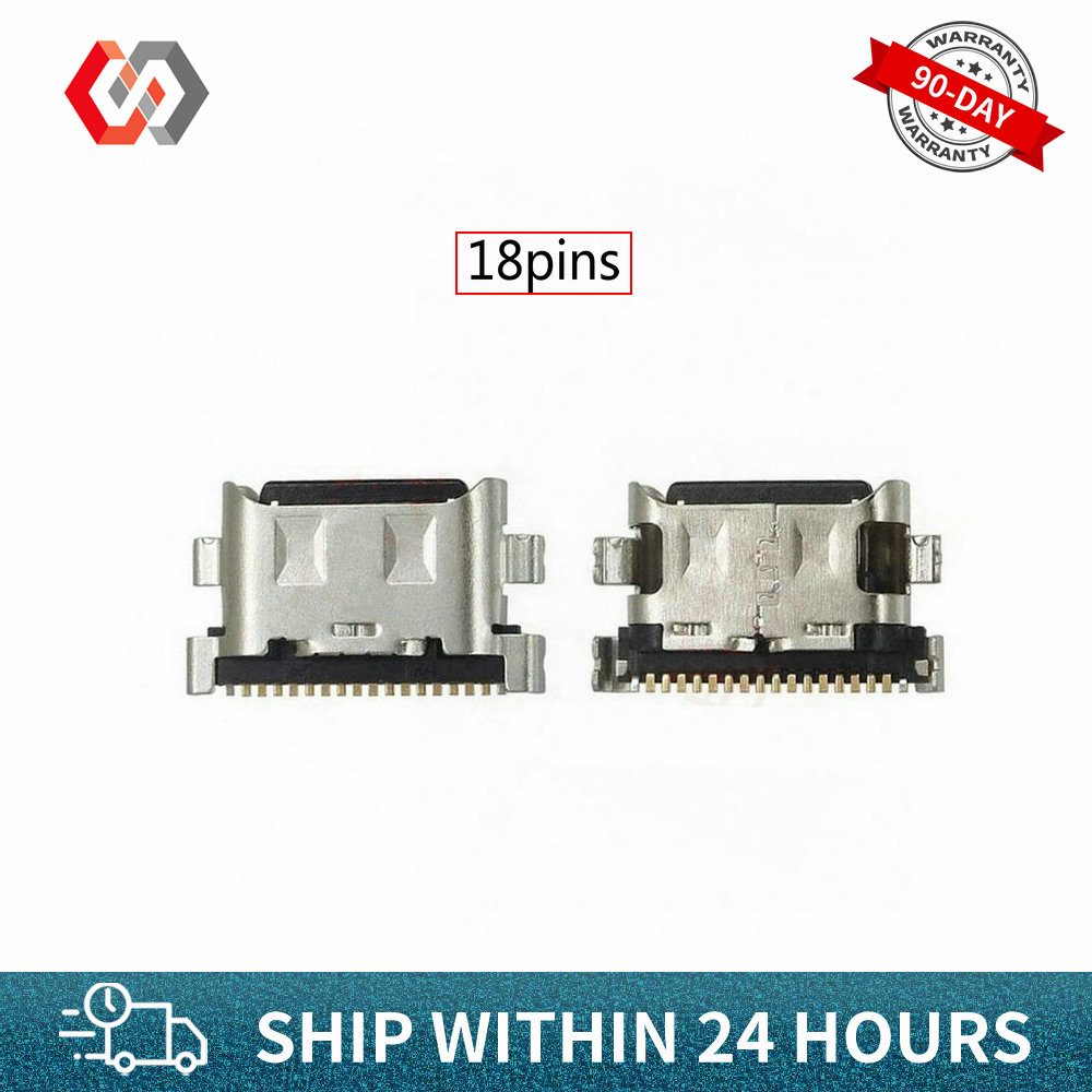 18pins Type C USB Charging Port Dock Plug Charger Connector Socket For ...