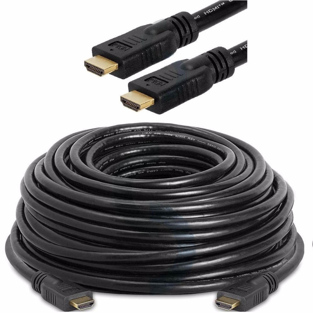 HDMI Cable 20M,15M High Resolution (all black) | Lazada PH
