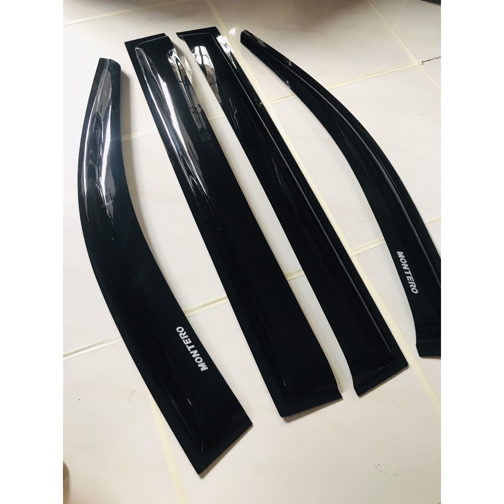 Rain Visor - Mitsubishi Montero 2008 2009 2010 2011 2012 2013 2014 2015 ...